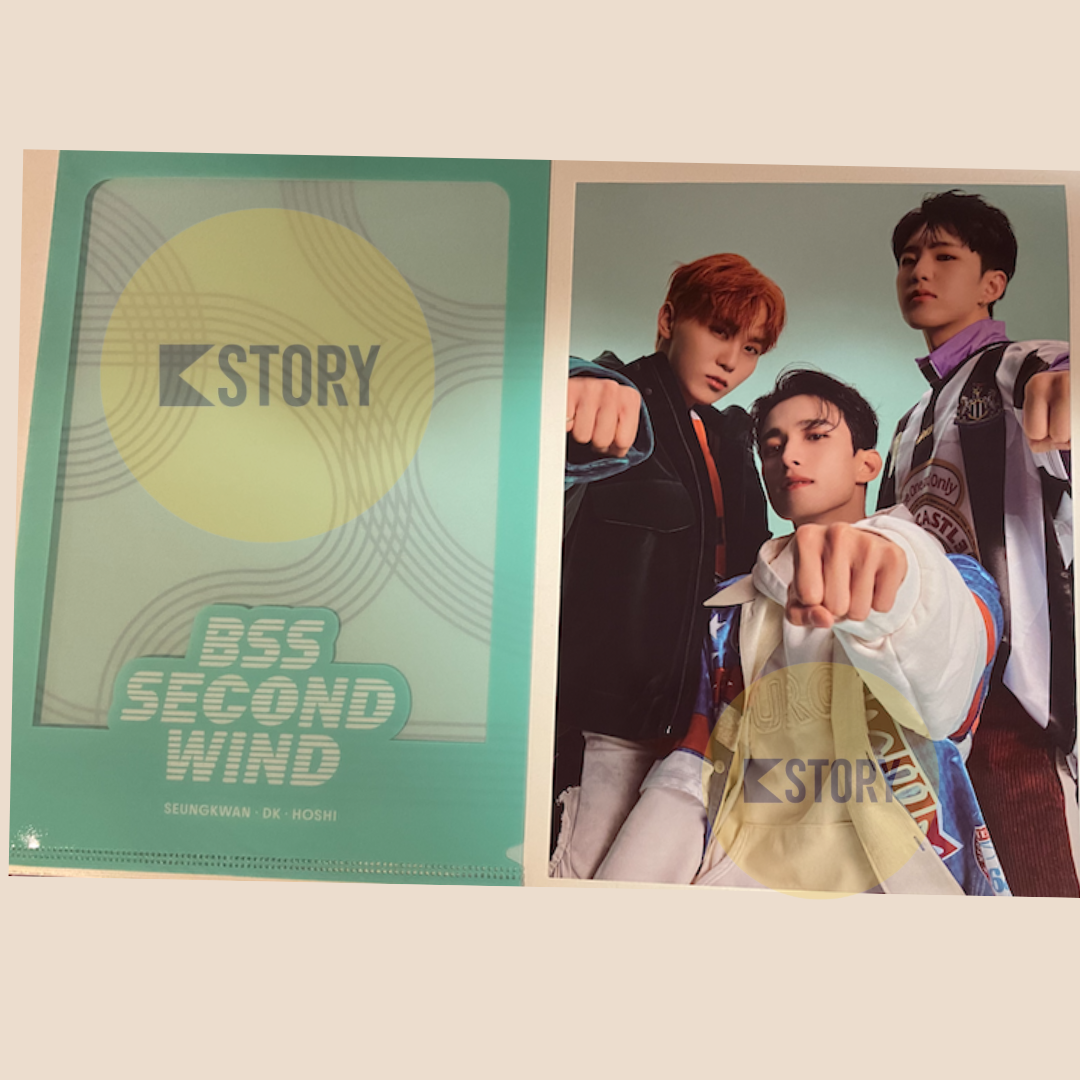 [Weverse POB 207] SEVENTEEN 부석순 - BSS [1 Mini Poster + 1 Mini Poster L – KStory España