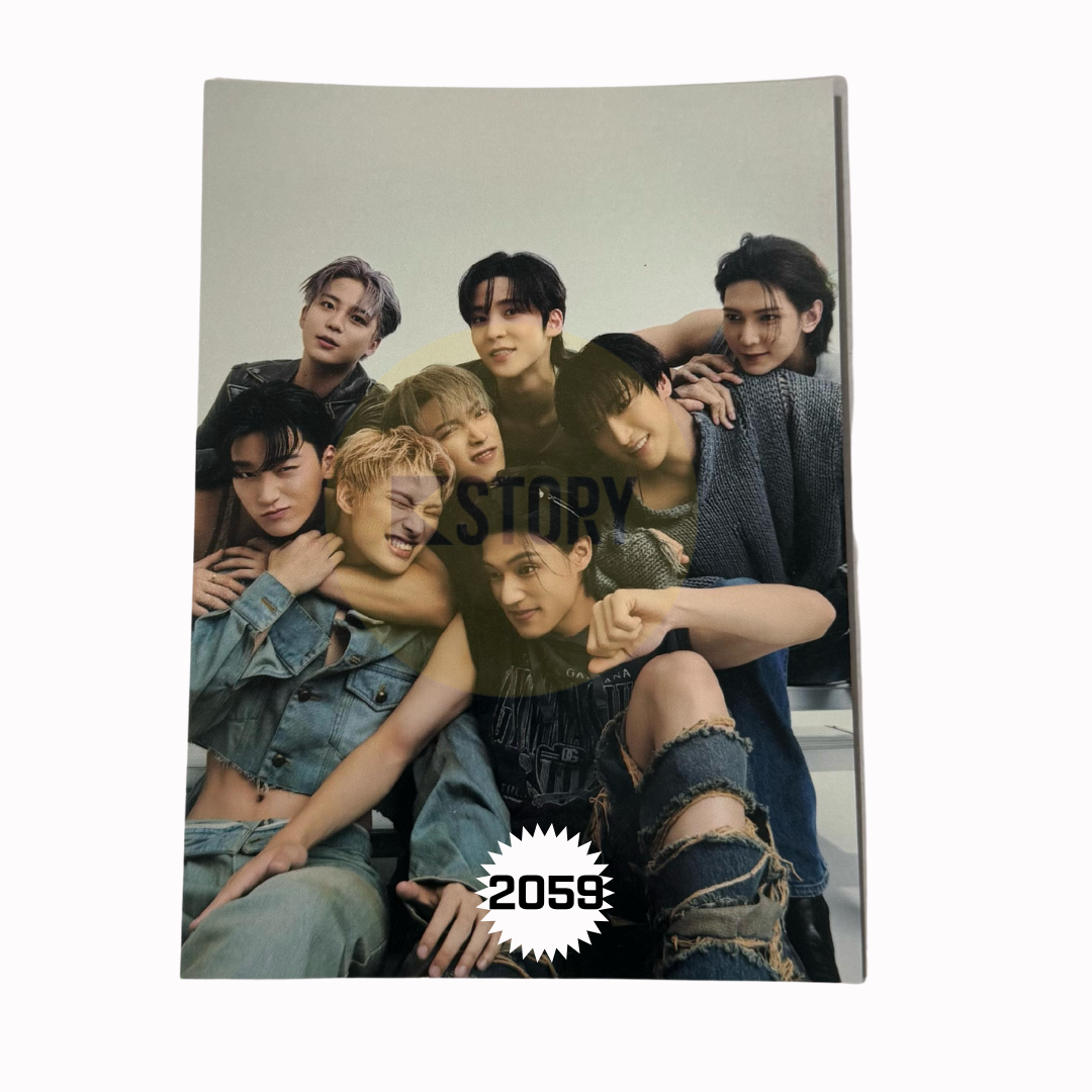 [Photocard 2059] ATEEZ COSMOPOLITAN MAGAZINE 2024 JULY ISSUE GIFT ...