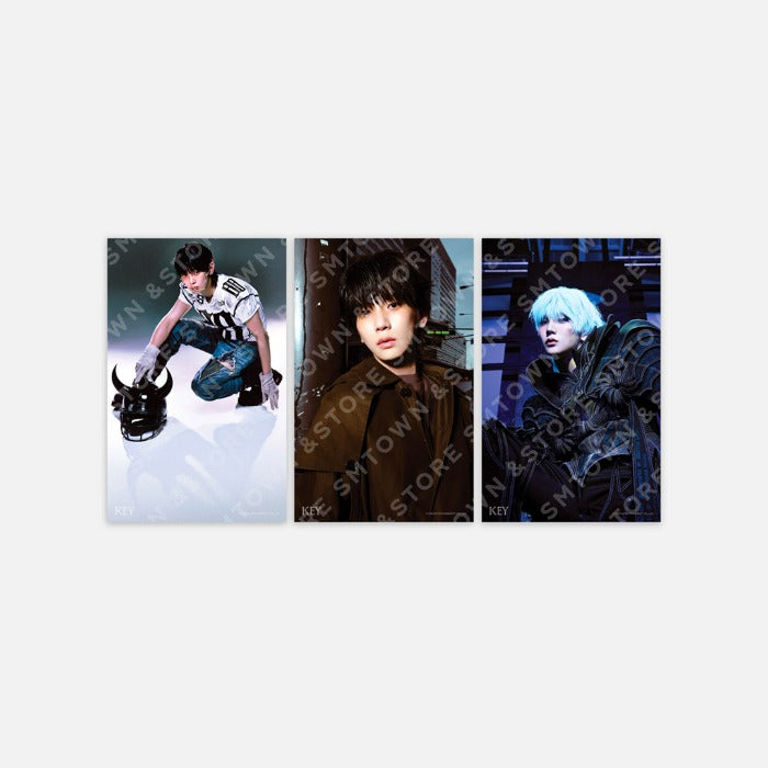 SHINEE KEY - HUNTER 3RD ALBUM OFFICIAL MD 4X6 PHOTO SET – KStory España