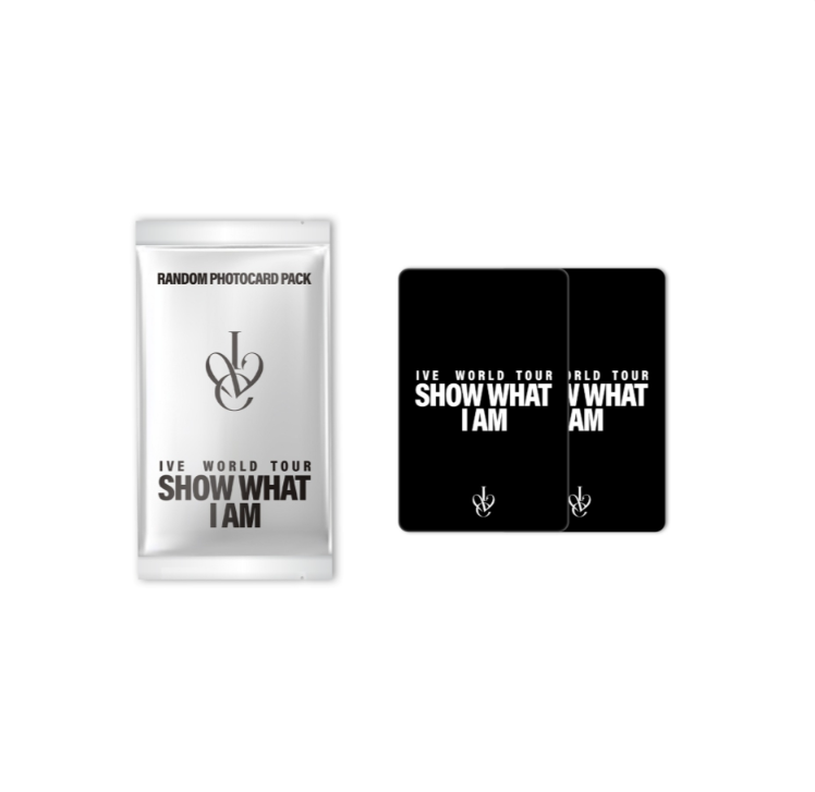 [Pre-Order] IVE - SHOW WHAT I AM WORLD TOUR OFFICIAL MD RANDOM PHOTOCA ...